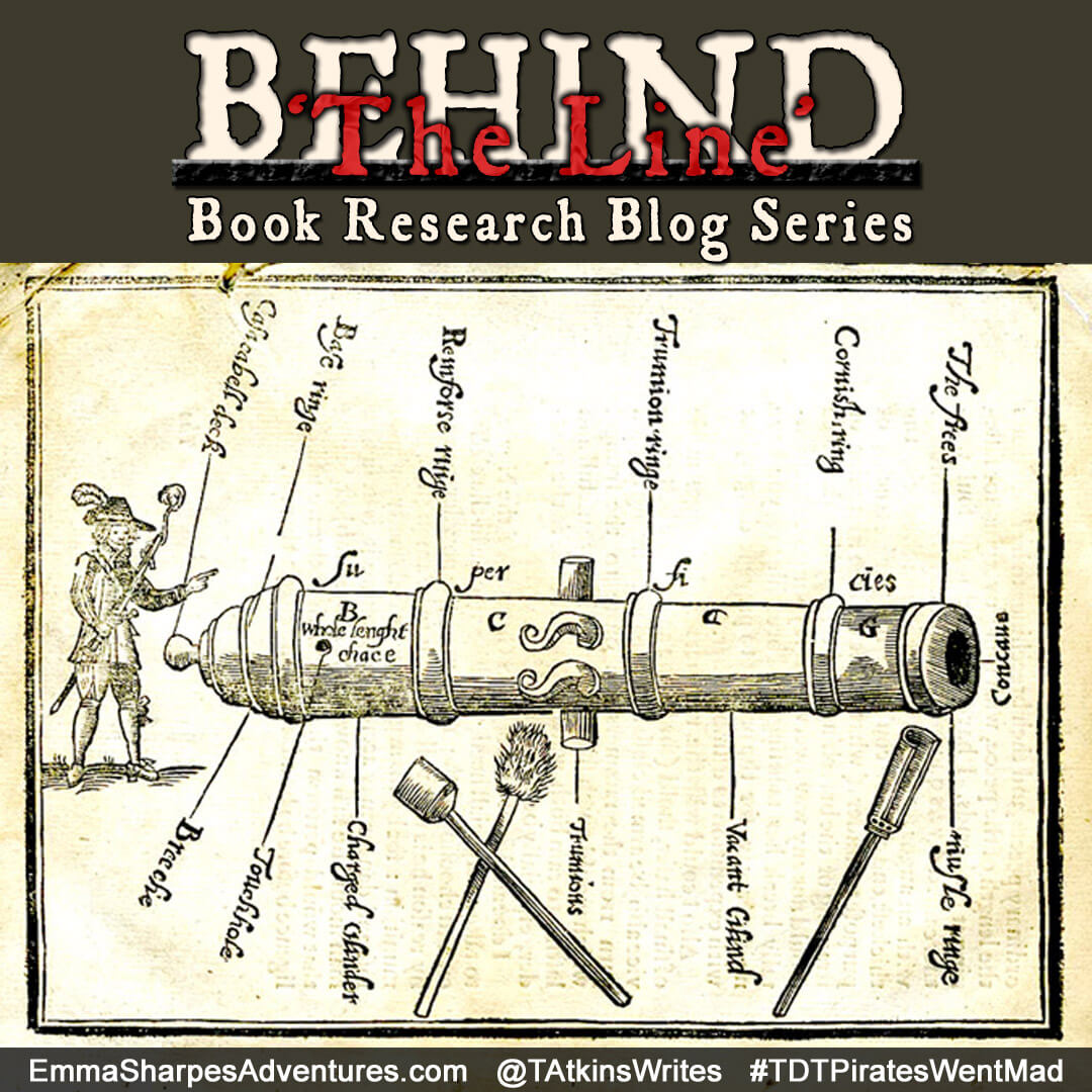 Behind the Line – A Linstock for Firing Cannon – Emma Sharpe's Adventures